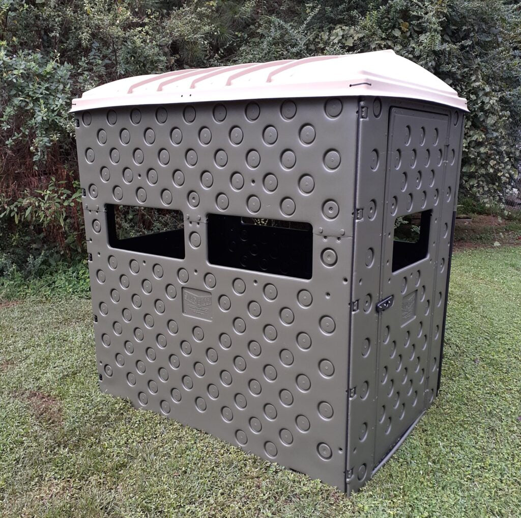 Snap Lock 4x6 Hunting Blind - Olive Green | Hatching Time