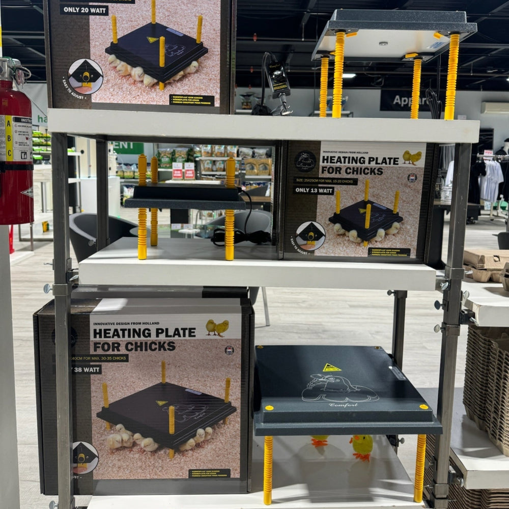Heating Plates with Adjustable Heights | Hatching Time