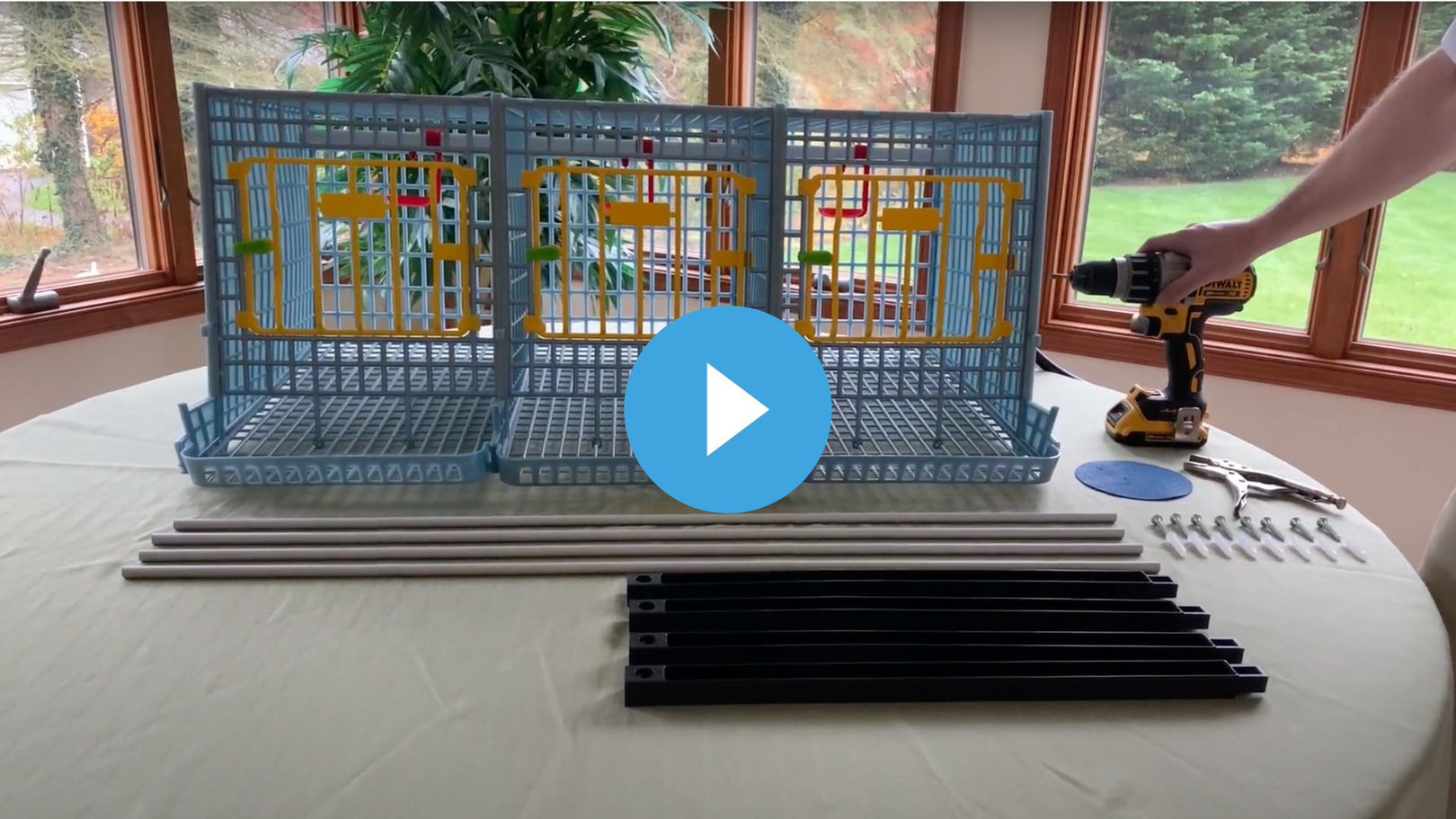 Partridge Cage - 4 Layer (Breeding Pen, Stackable Coop) - Cimuka ...