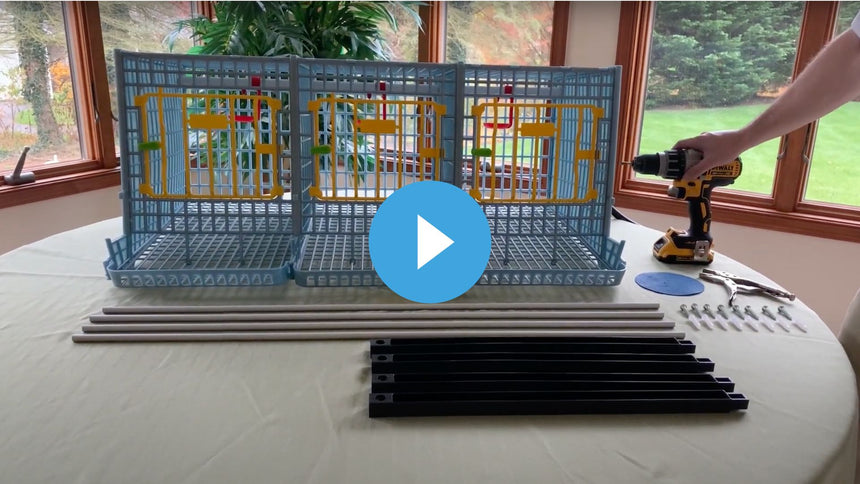 Partridge Cage - 1 Layer (Breeding Pen, Stackable Coop) - Cimuka ...