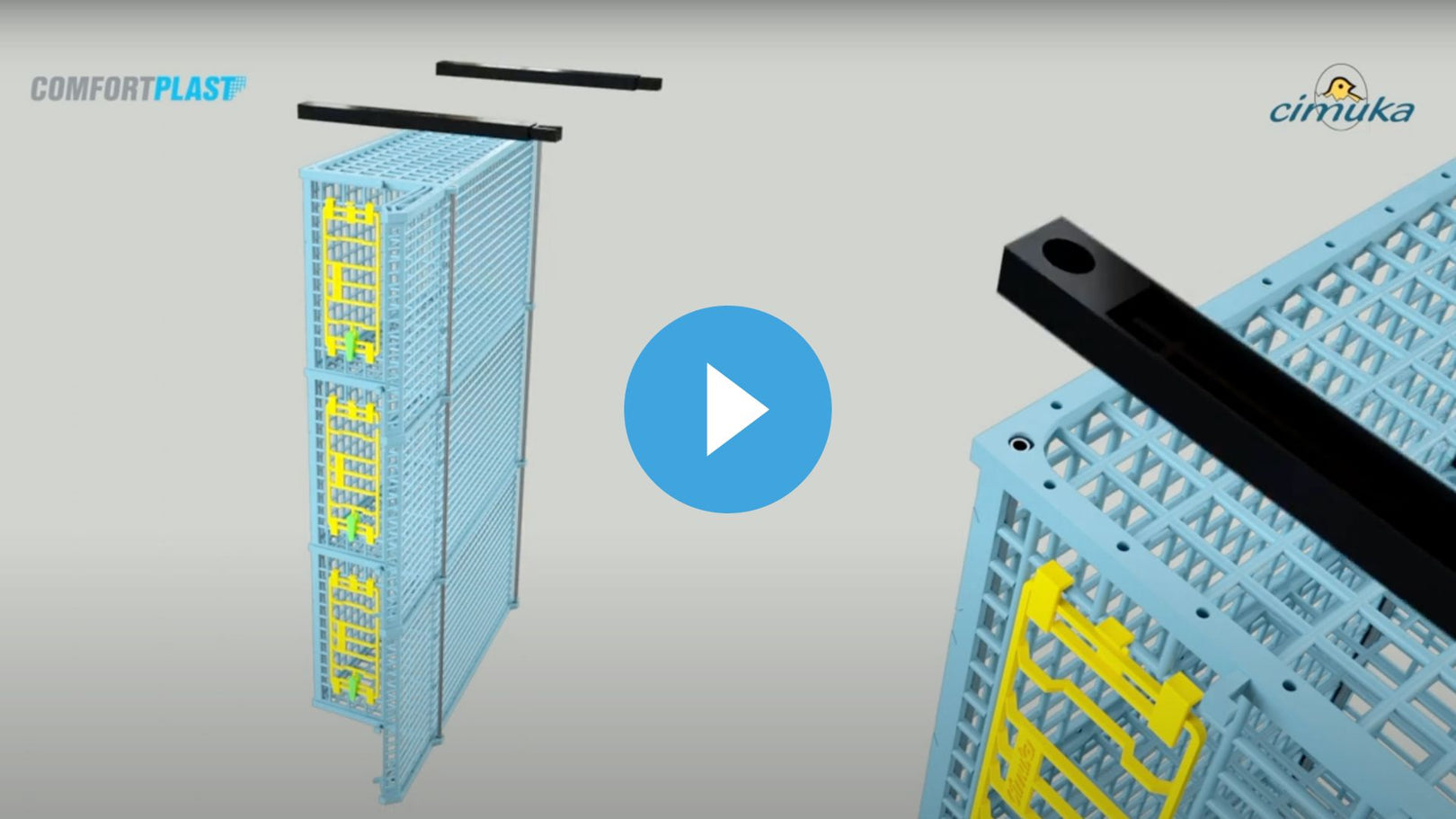 Quail Breeding Cage - 3 Layer (Easy Clean Quail Pen) | Hatching Time