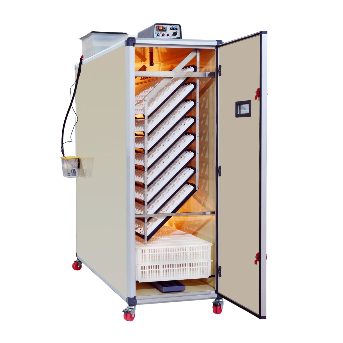 Commercial Egg Incubator and Hatcher, Cimuka T2400C | Hatching Time