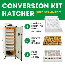 Cimuka HB500S Egg Incubator for Automatic Setting | Hatching Time