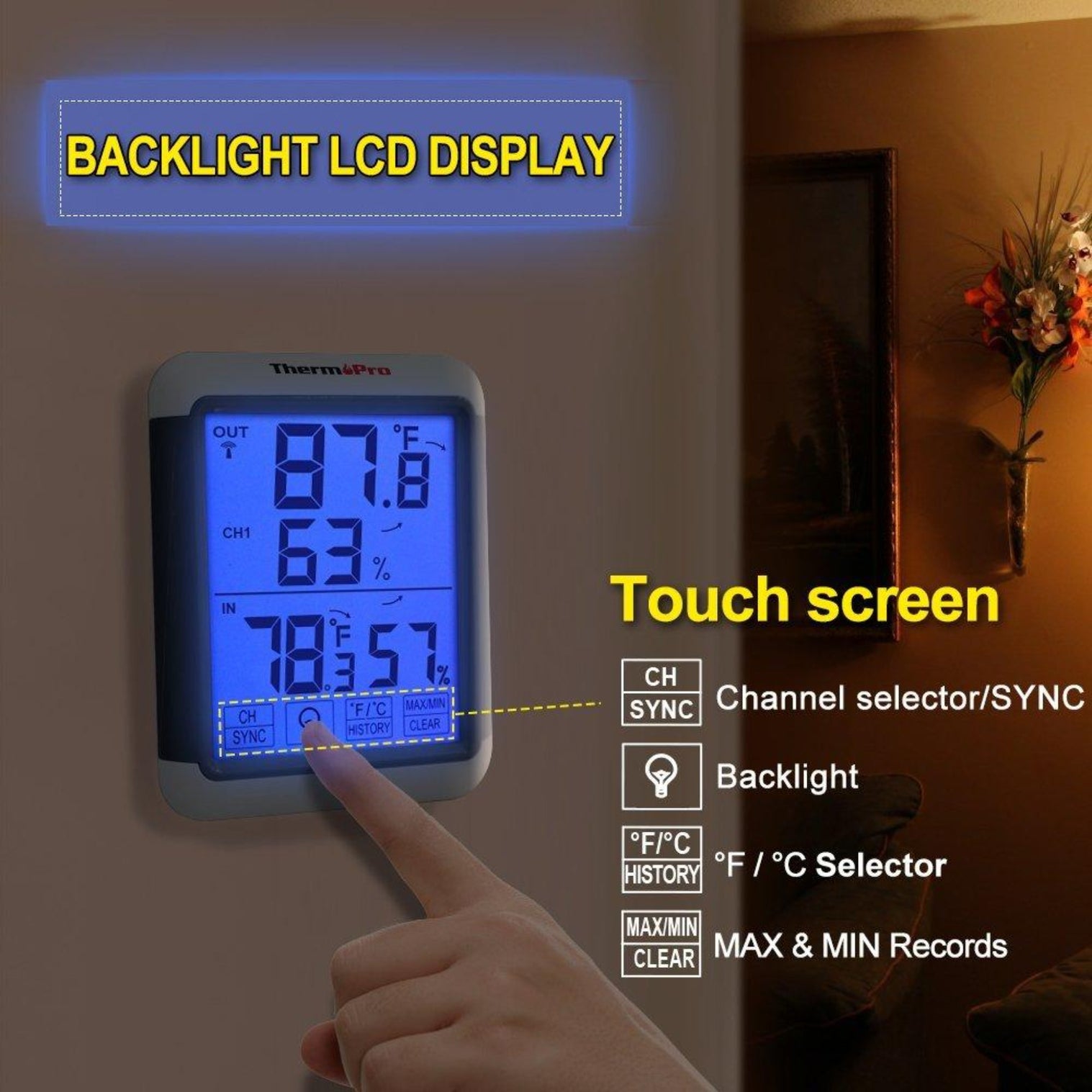 Thermometer/Hygrometer TP65 | ThermoPro - Hatching Time